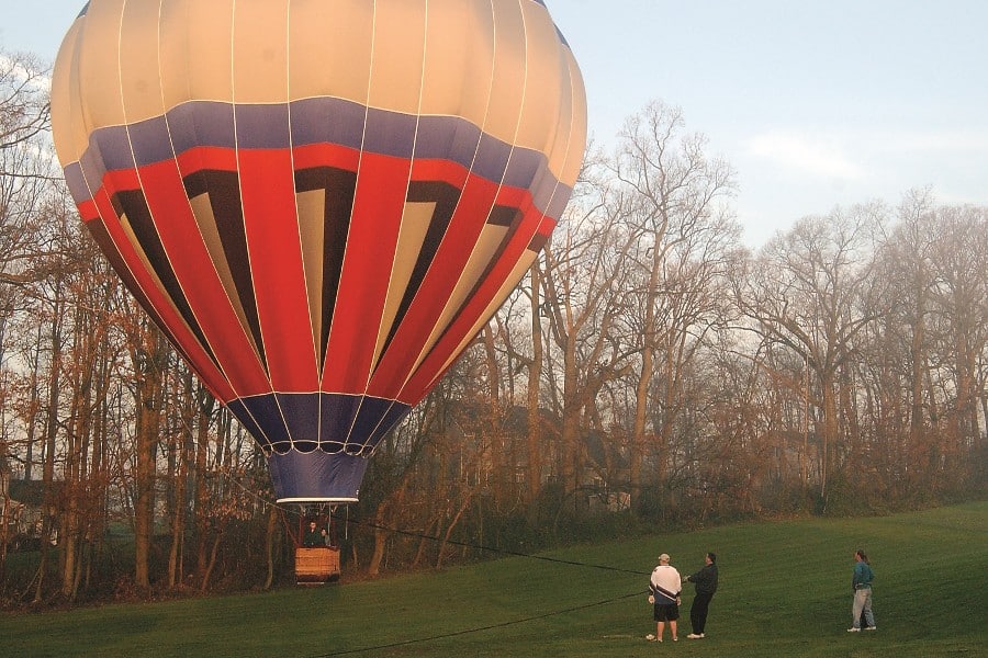 Launching a dream: Maryland's youngest hot air balloon pilot sees ...