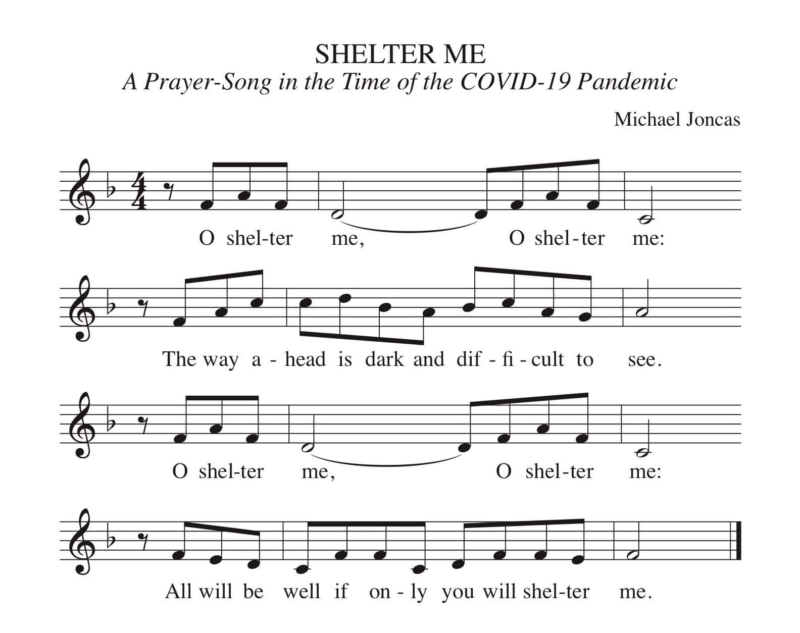 New hymn composed for time of pandemic expresses hope, trust in God ...