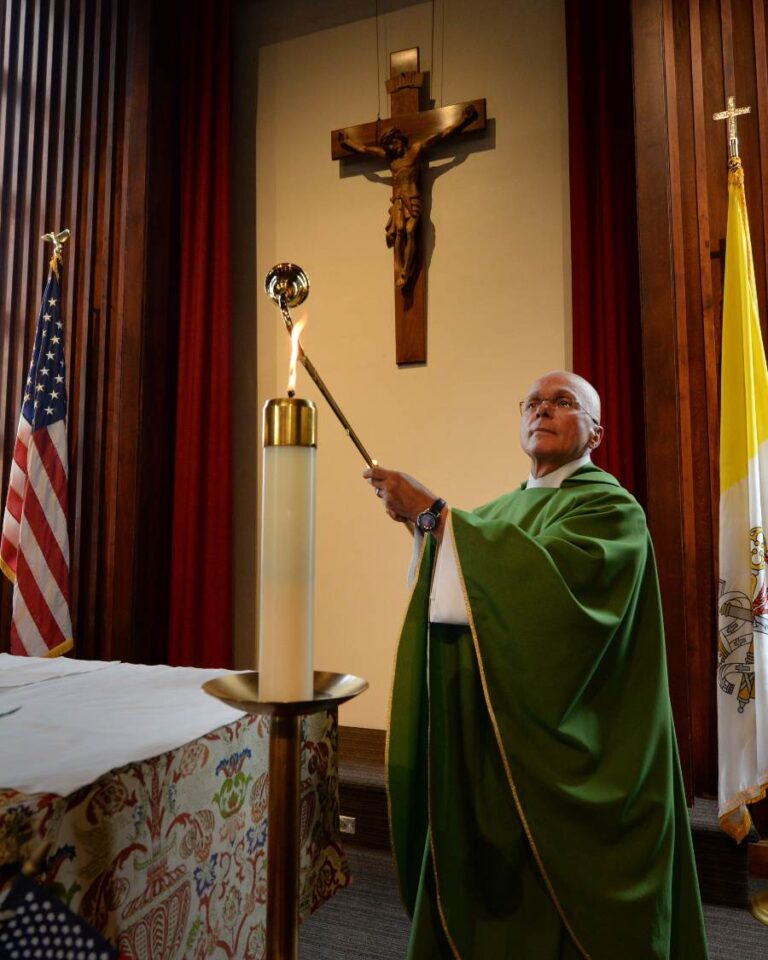 Father Gills retires after a ministry that took him around the world ...