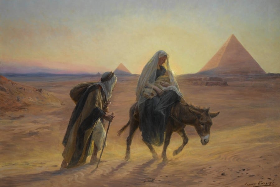 Christ 'descended into hell'/ Holy Family: Egypt or Nazareth ...