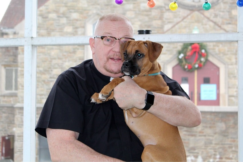 Priests' dogs are more than just parish mascot: They're 'good for the ...