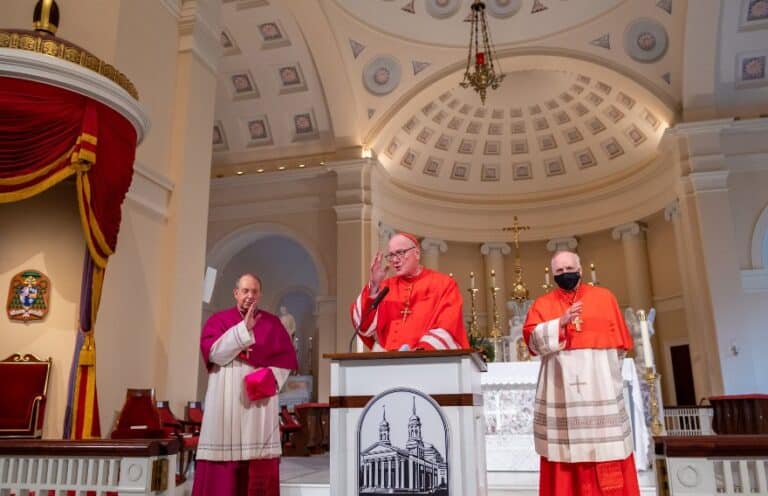 Cardinal Dolan and Bishop Barron help Baltimore Basilica mark patronal ...