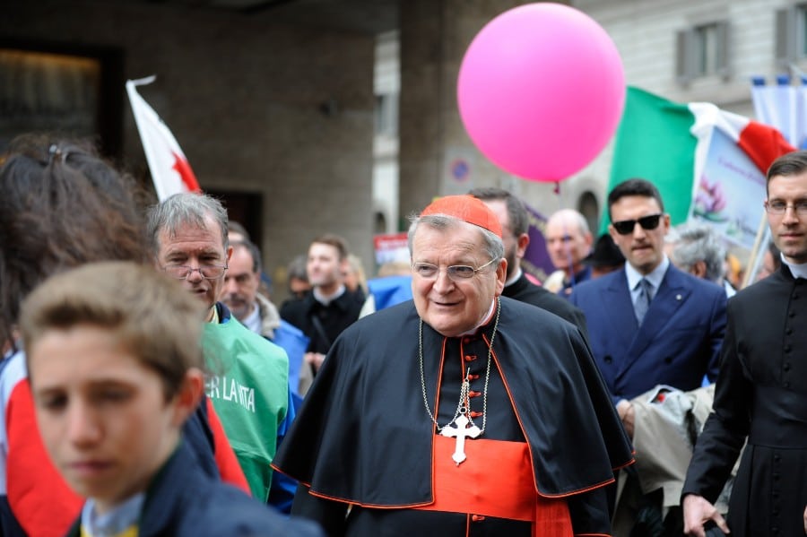 Cardinal Burke remains hospitalized, but he's off ventilator, out of ...