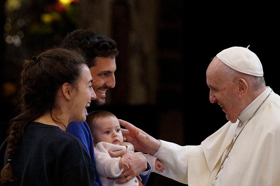 Even the Holy Family felt stress, pope tells families - Catholic Review