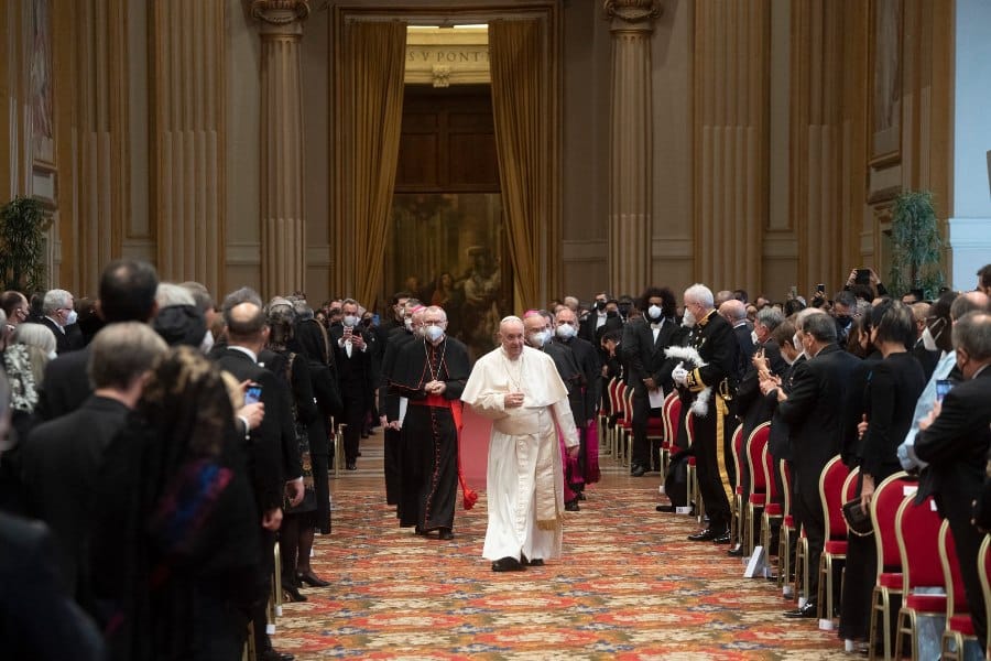 Pope calls for 'reality check' against misinformation about vaccines ...