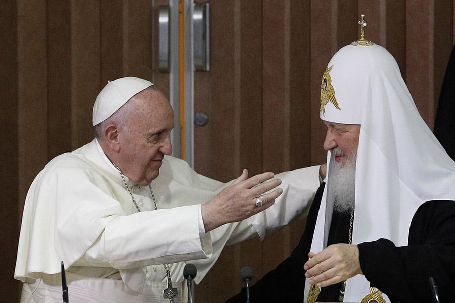 In message to Russian patriarch, pope prays for end of war in Ukraine ...