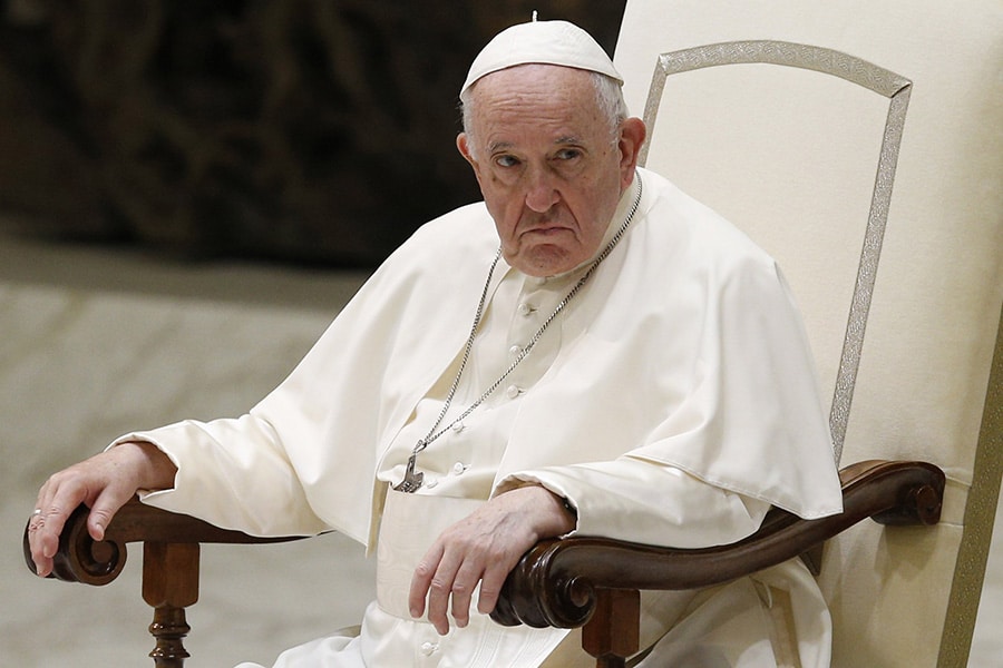 Forgiveness is the only weapon to be used against war, pope says ...
