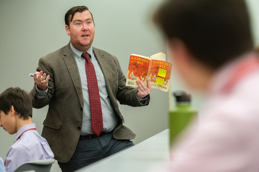 Calvert Hall’s Kevin Ford, a teacher of the year for the Archdiocese of ...