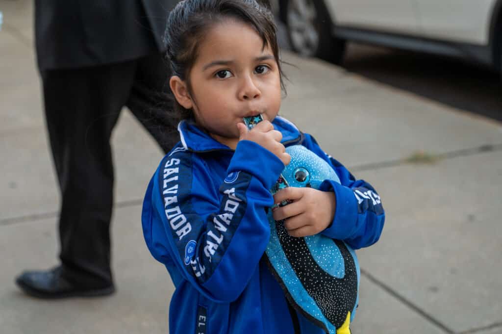Hispanic immigrants voice their struggles as they pray on the streets ...