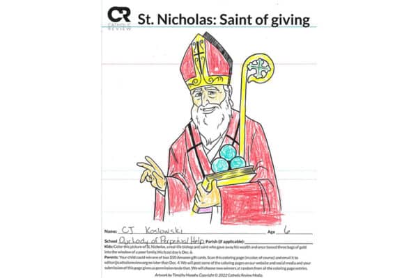 Students take a colorful look at St. Nicholas - Catholic Review