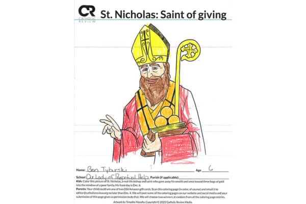 Students take a colorful look at St. Nicholas - Catholic Review