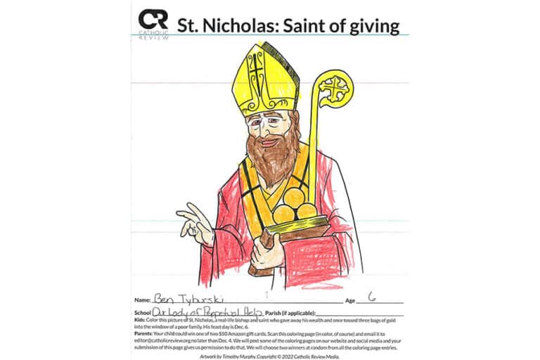 Students take a colorful look at St. Nicholas - Catholic Review