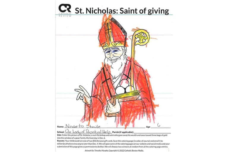 Students take a colorful look at St. Nicholas - Catholic Review