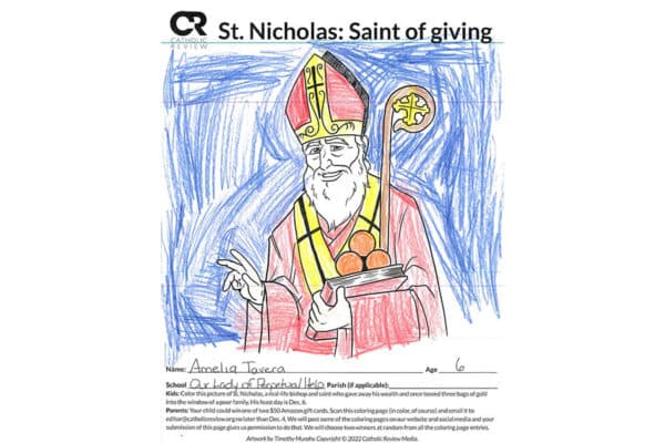 Students take a colorful look at St. Nicholas - Catholic Review