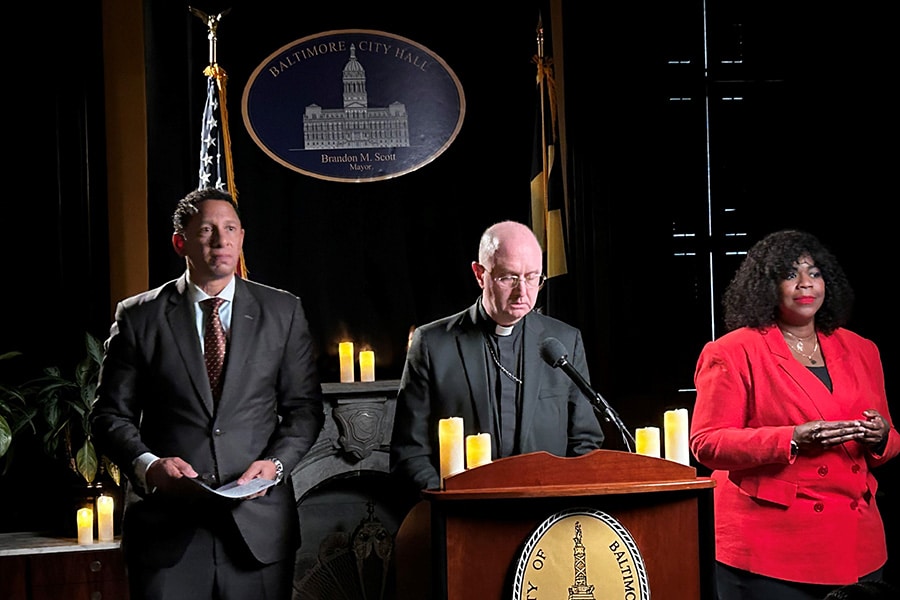 Vigil honors lives lost to murder in Baltimore - Catholic Review