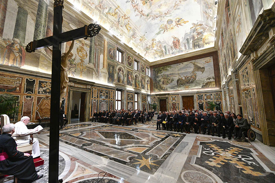 Wage peace each day in life to overcome monster of war, pope says ...