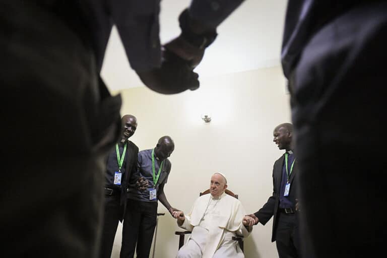 Pope tells Jesuits in Africa he twice refused to become a bishop ...