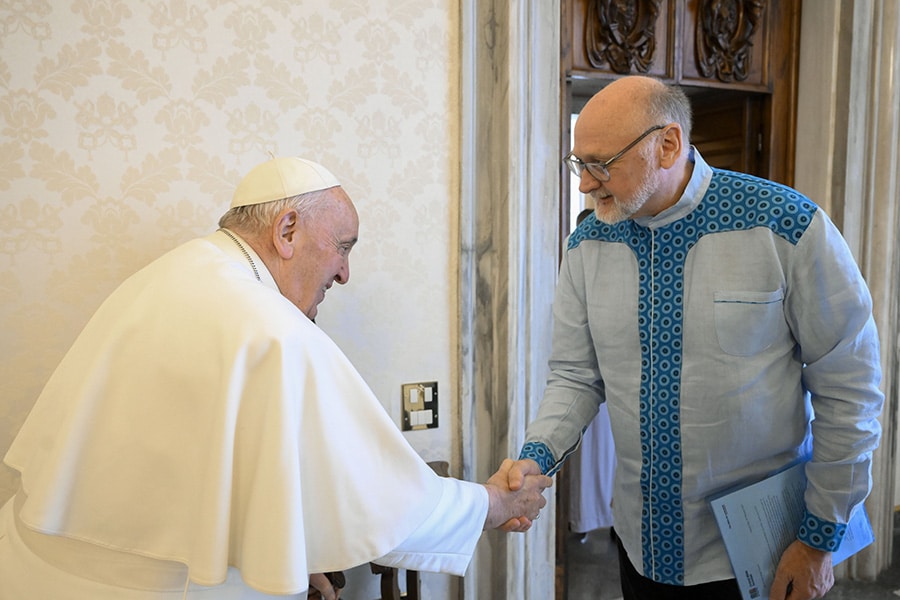 World often turns a deaf ear to God's word, pope says - Catholic Review