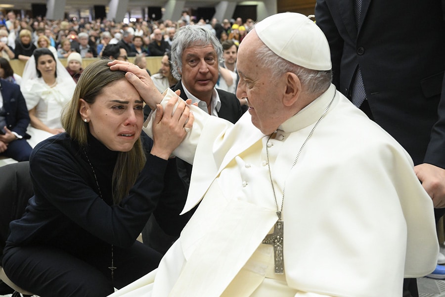 The Spirit helps the church avoid 'ideological divisions,' pope says ...
