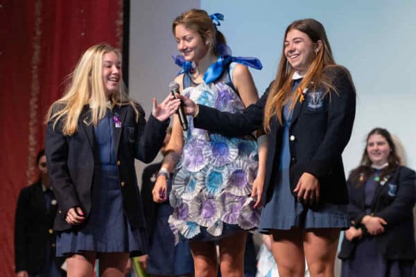 Junk into Funk: NDP students design eco-friendly fashion - Catholic Review
