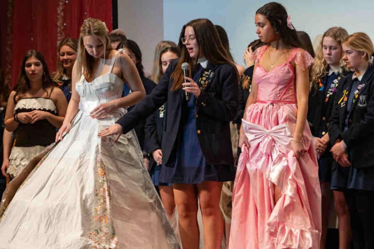 Junk into Funk: NDP students design eco-friendly fashion - Catholic Review