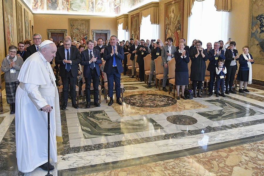 Helping, welcoming others creates a culture of fraternity, pope says ...