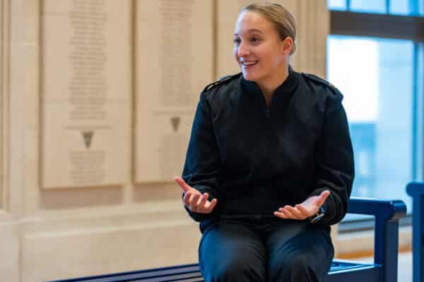 God and country: Catholic midshipman among growing ranks of women in ...