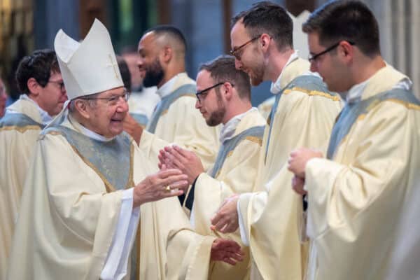 Historic day: Archbishop Lori ordains largest class of priests in more than 40 years - Catholic ...