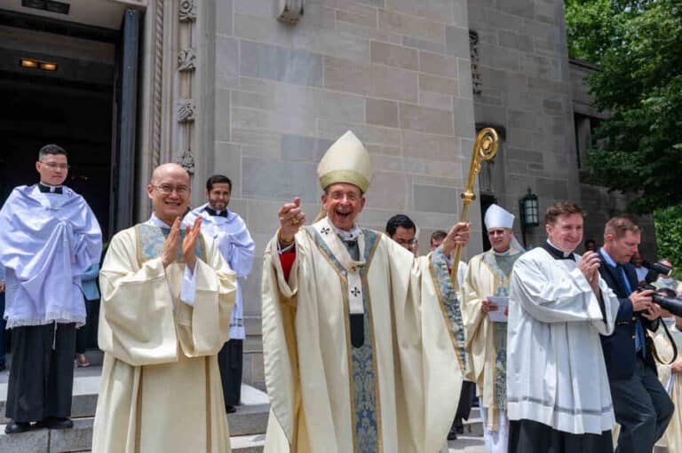 Historic day: Archbishop Lori ordains largest class of priests in more than 40 years - Catholic ...