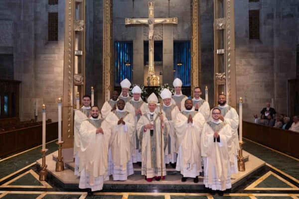 Historic day: Archbishop Lori ordains largest class of priests in more than 40 years - Catholic ...