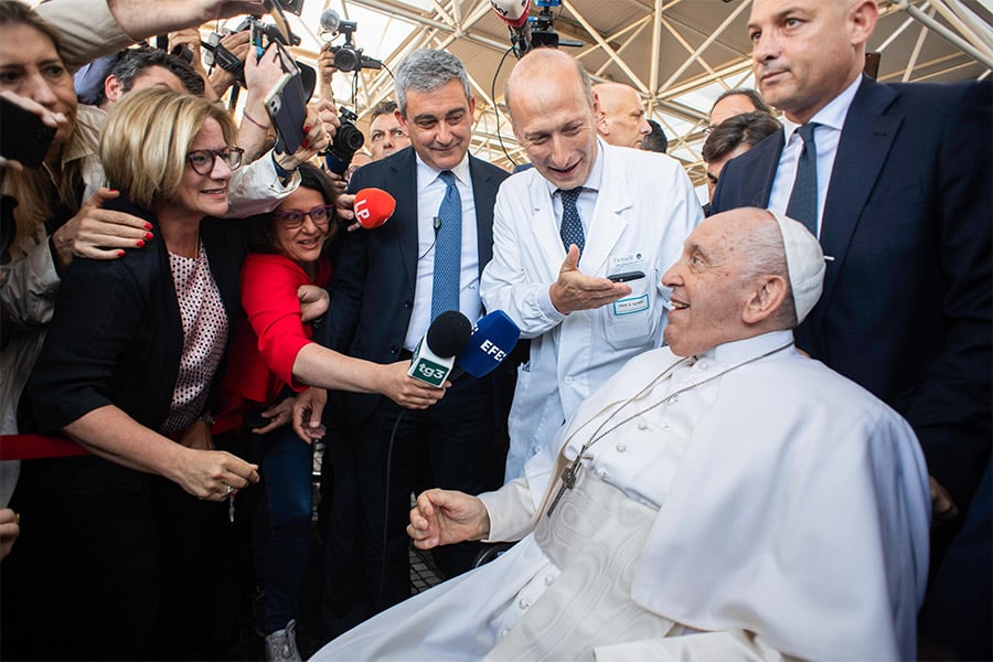 Pope returns to Vatican, 'is better than before,' chief surgeon says ...
