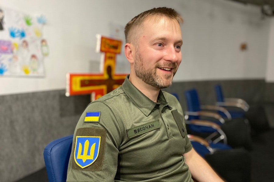 Ukraine's military chaplains 'in position' on front line, 'ready to ...