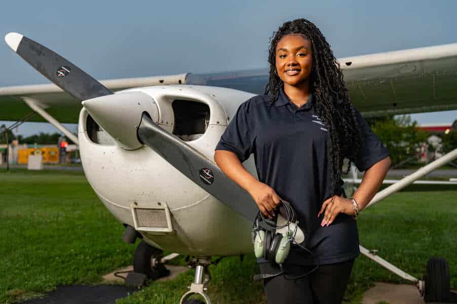 St. Frances Academy empowers future Black pilots with Ortega Flight ...