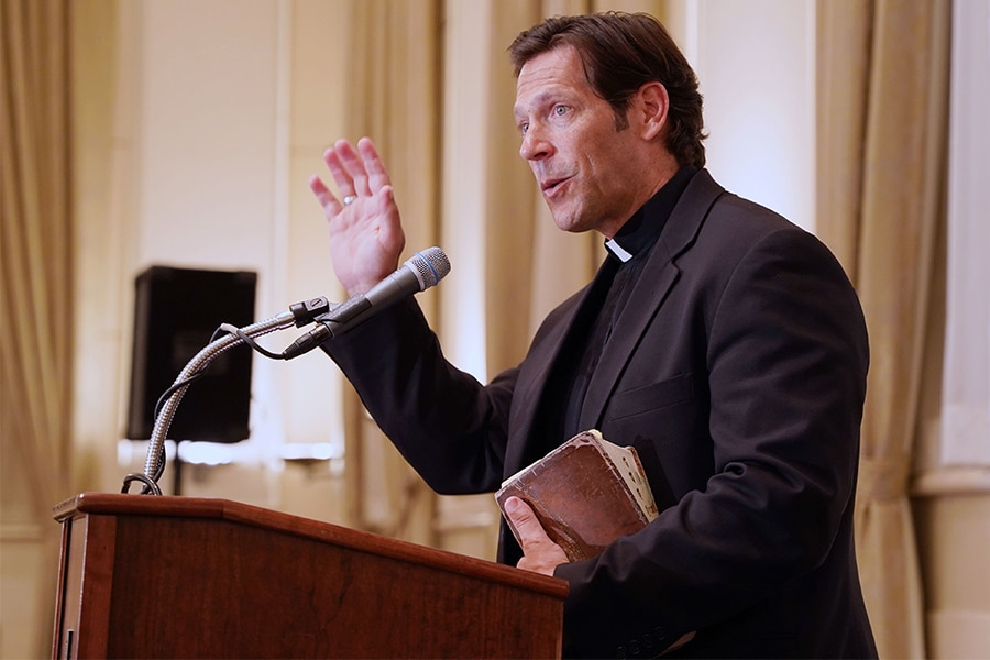 Priest who is popular podcaster urges Catholics to 'get back in the ...