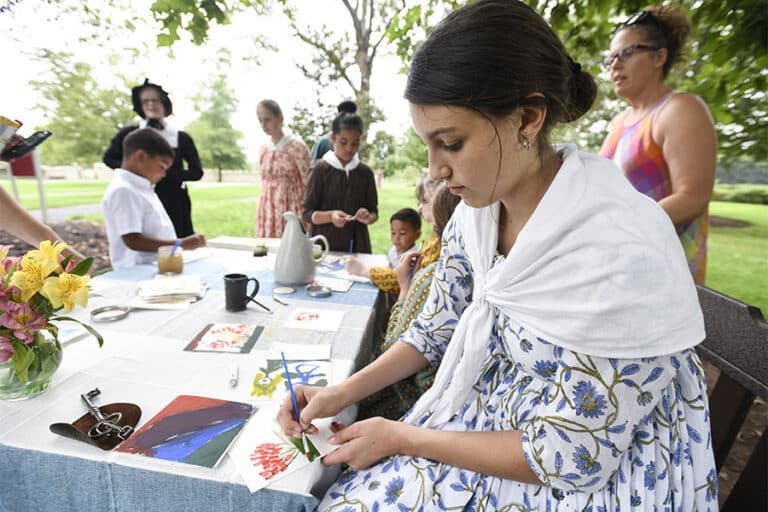 Seton Shrine young interpreters bring history to life for visitors ...