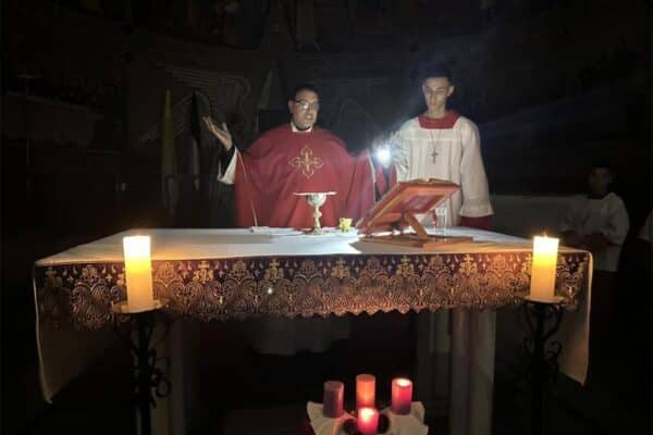 'We have nothing except our church - faith is stronger than war,' says ...