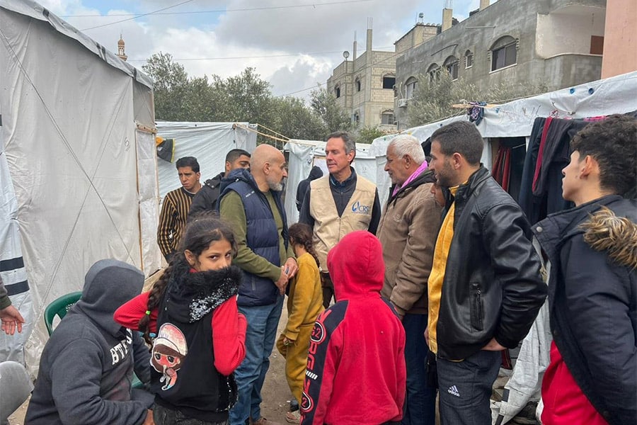 CRS head, eyewitness to Gaza Strip horrors, urges cease-fire in Israel ...