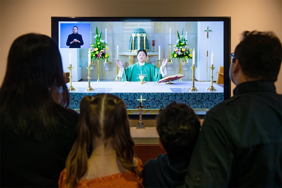 Does watching a televised Mass provide spiritual nourishment ...