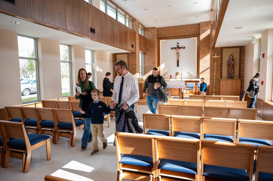 Aberdeen church opens new parish life center and chapel - Catholic Review