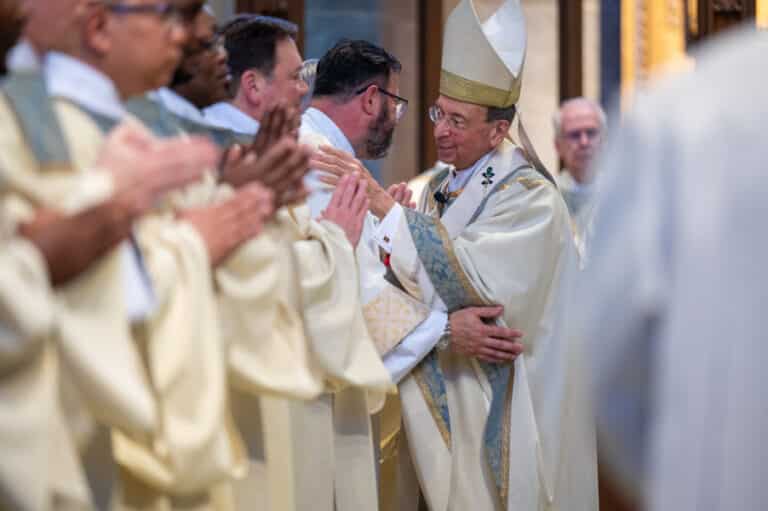 Archbishop Lori ordains six transitional and two permanent deacons in ...
