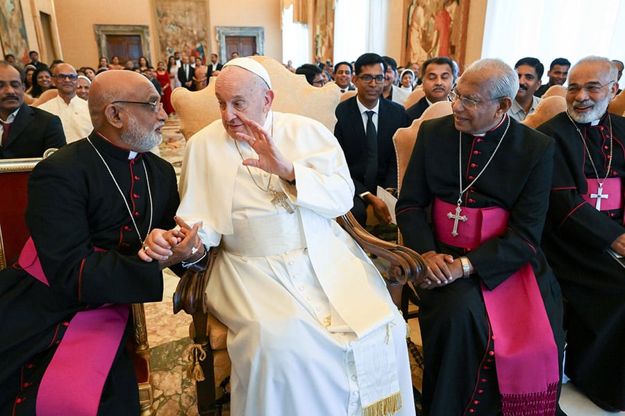 Syro-Malabar divisions over liturgy are work of the devil, pope says ...