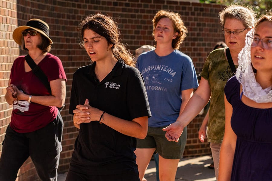 Catholic convert says traveling pilgrimage feels like God 'rolling out ...