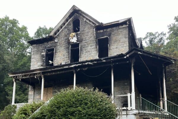 Fire destroys rectory at St. Anthony Shrine in Emmitsburg; one ...