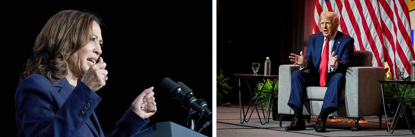 Before first Harris-Trump debate, party platforms offer insights into ...