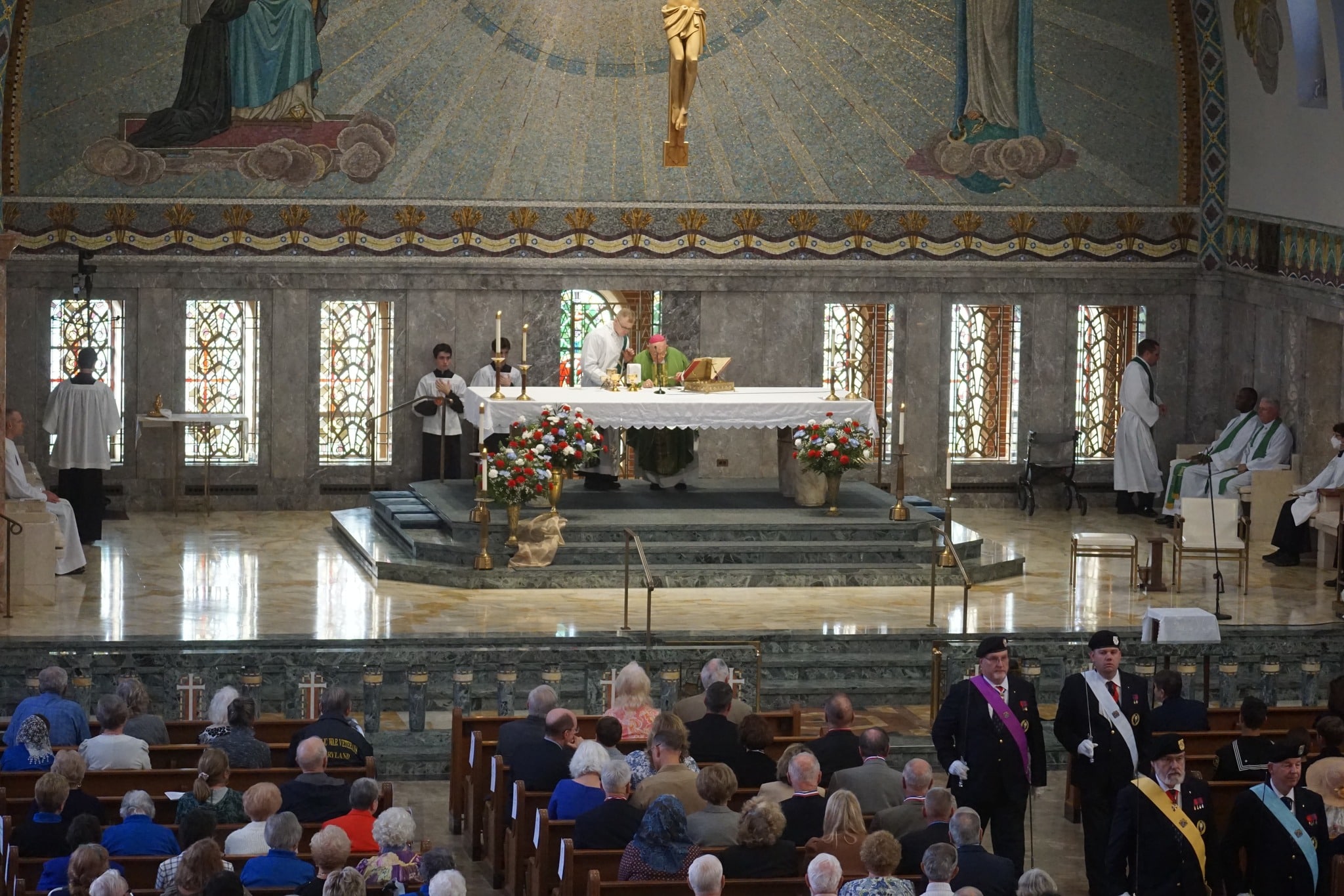 Seton Shrine hosts annual pilgrimage, Mass for Sea Services - Catholic ...
