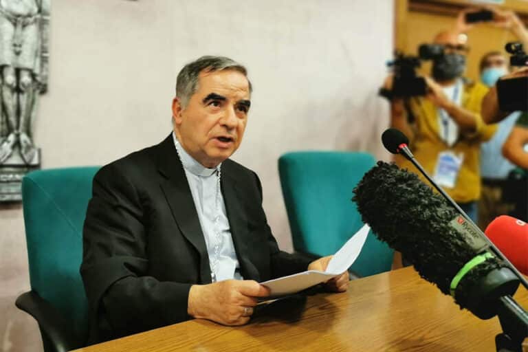 Convicted Cardinal Becciu's presence in conclave is open question ...