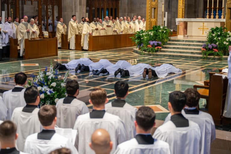 Archbishop Lori ordains five transitional deacons - Catholic Review