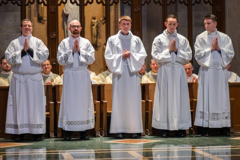 Archbishop Lori ordains five transitional deacons - Catholic Review
