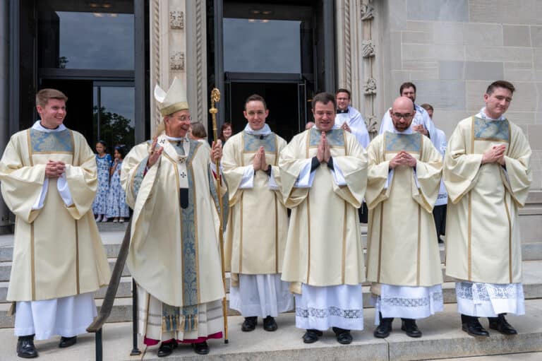 Archbishop Lori ordains five transitional deacons - Catholic Review
