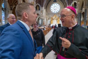 Bishop Lewandowski installed as bishop of Providence - Catholic Review